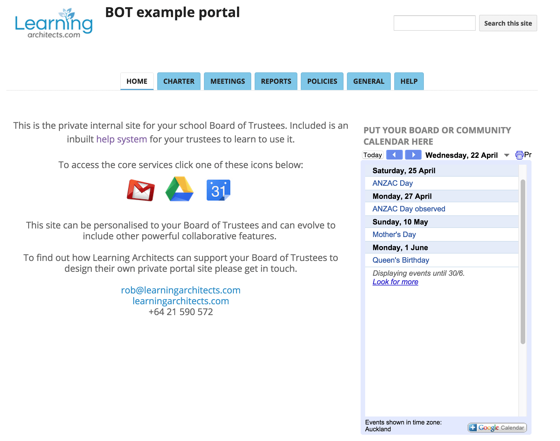 Template Gallery-Online Community